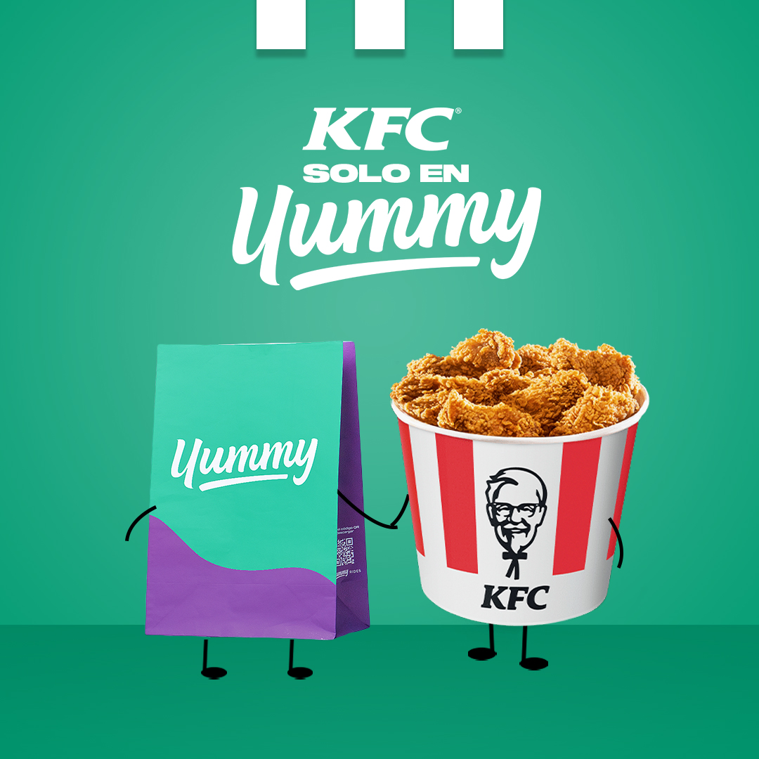 Delivery de KFC ahora solo en Yummy - Sitara Magazine