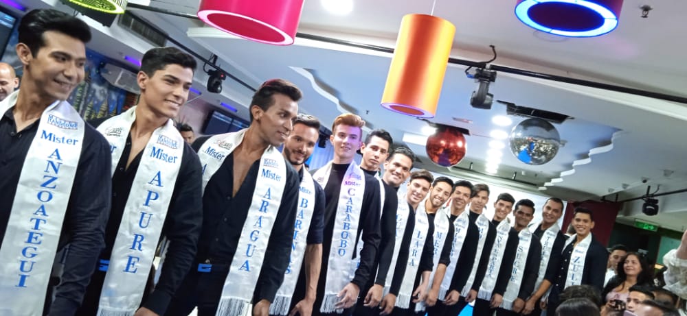 El Mister Handsome Venezuela presentó a sus 16 galanes - Sitara Magazine