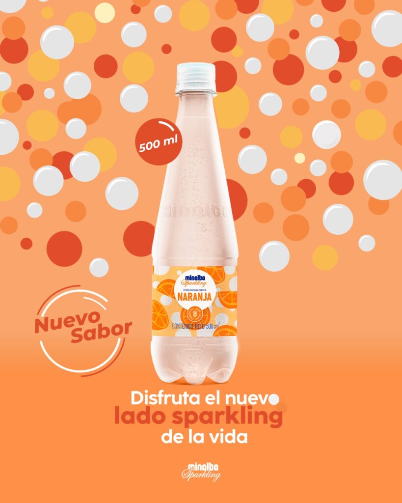 Minalba Sparkling amplía su portafolio con el nuevo sabor Naranja ...