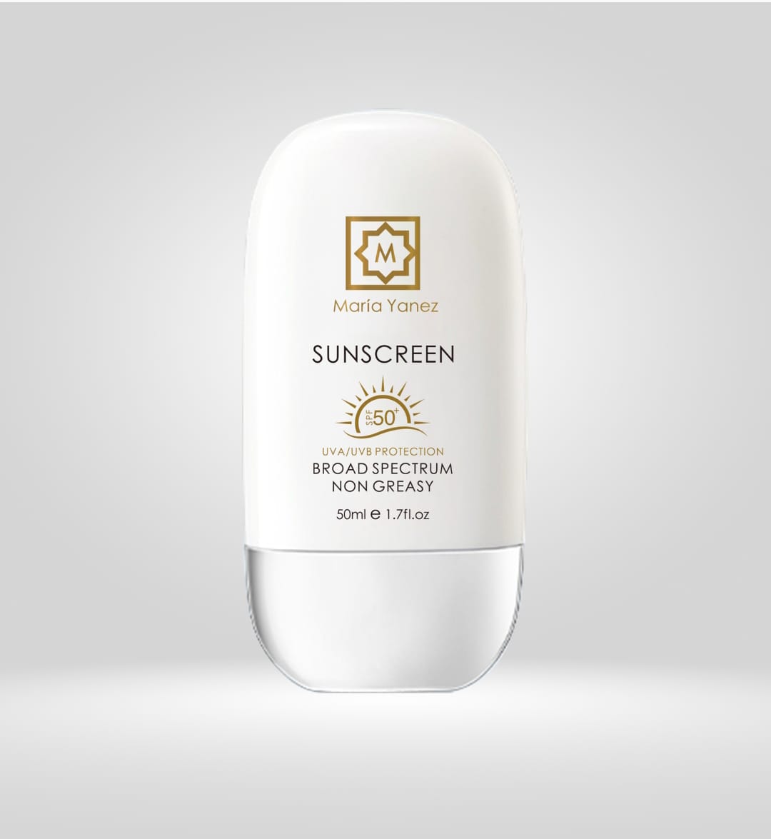 SUNSCREEN 50+ PROTECTOR SOLAR DE MARIA YANEZ COSMETICS - Sitara Magazine