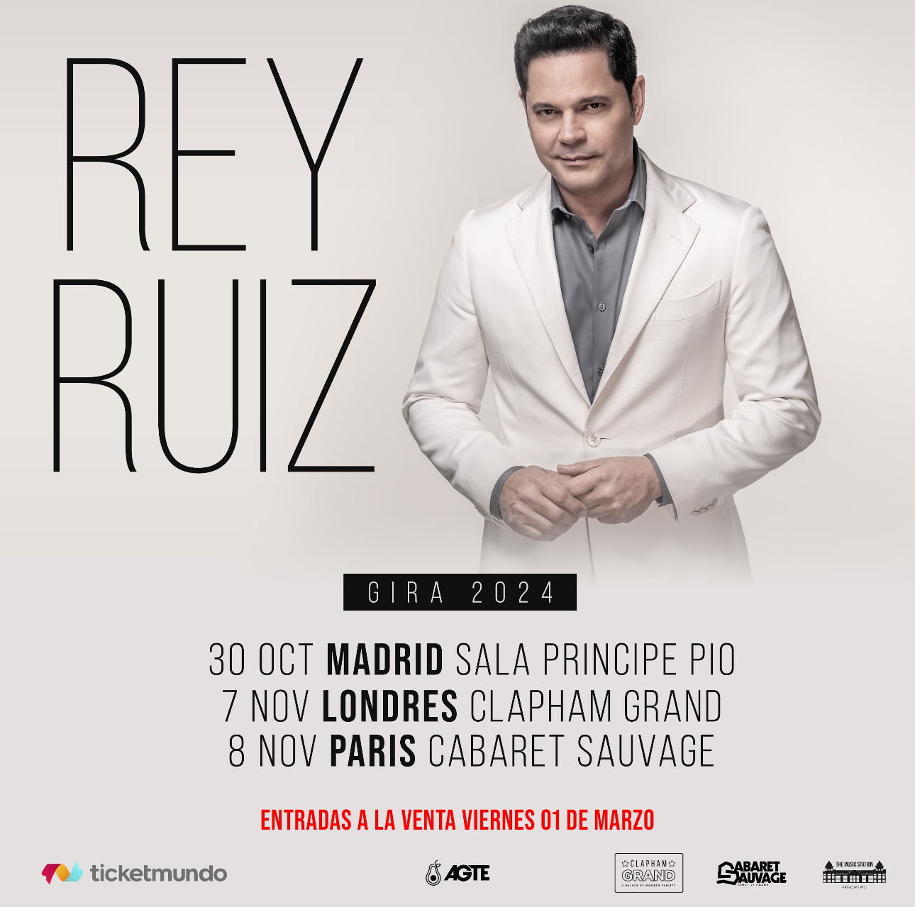 Rey Ruiz llevará su salsa romántica a Europa - Sitara Magazine